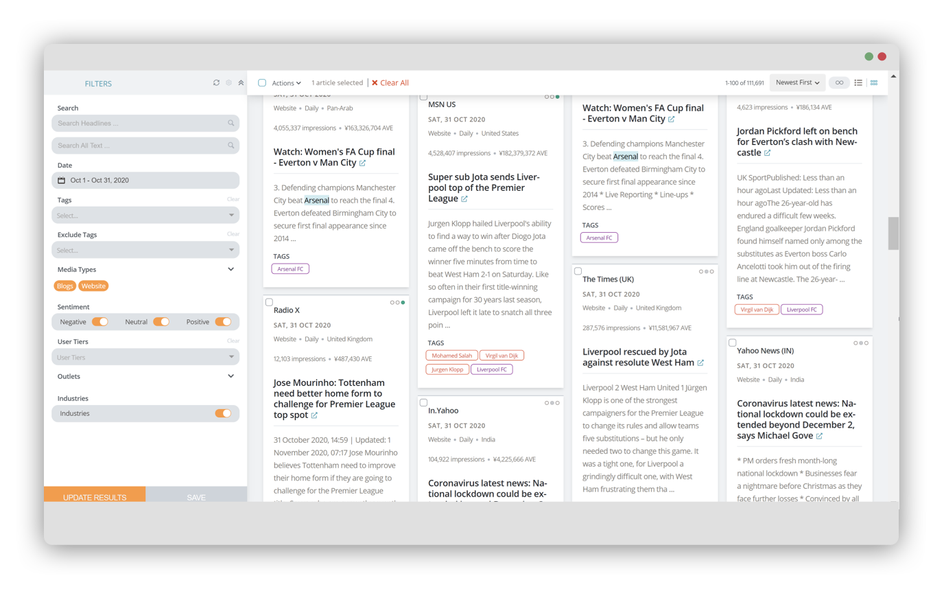 Broadcast Media Monitoring at CARMA. Delivering What Matters.